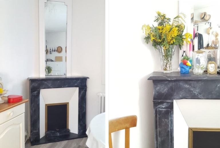 DIY : une fausse cheminée décorative – Exquis chantier