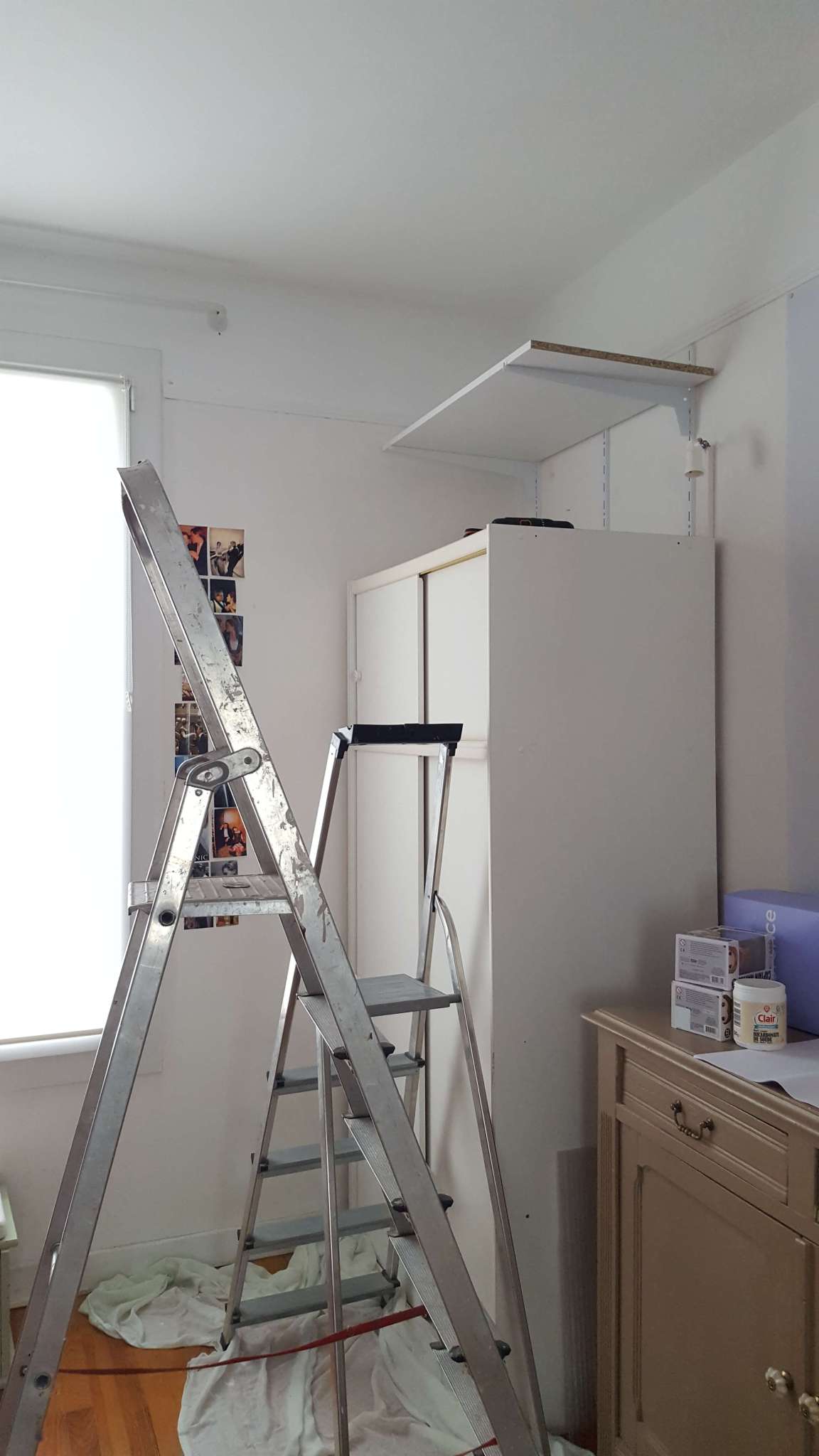 PROJET DIY: notre placard bureau arche sur mesure – Exquis chantier